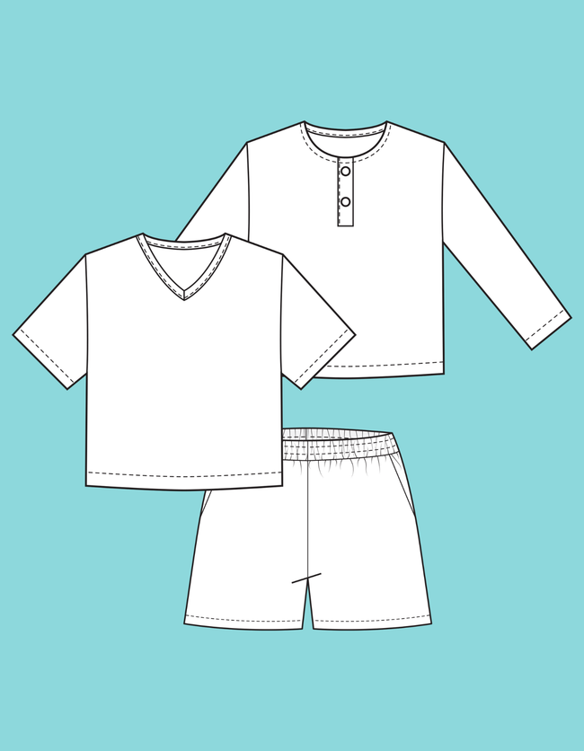 Boys Playtime Outfit sewing pattern