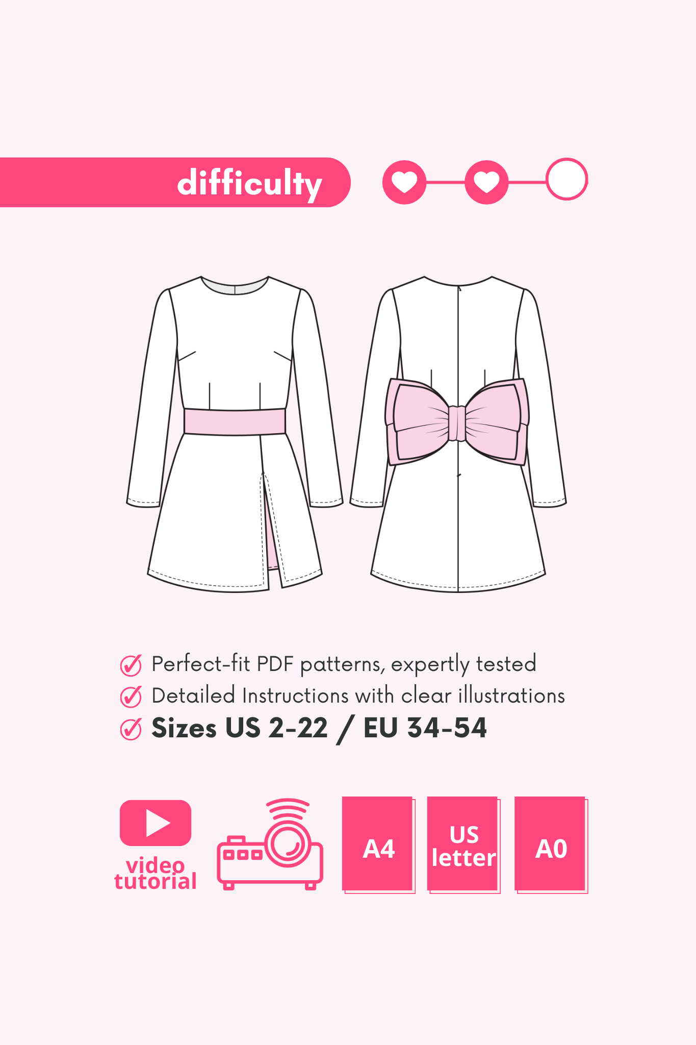 Don't Miss Out This Fitted Dress Pattern – GeorgettePatterns