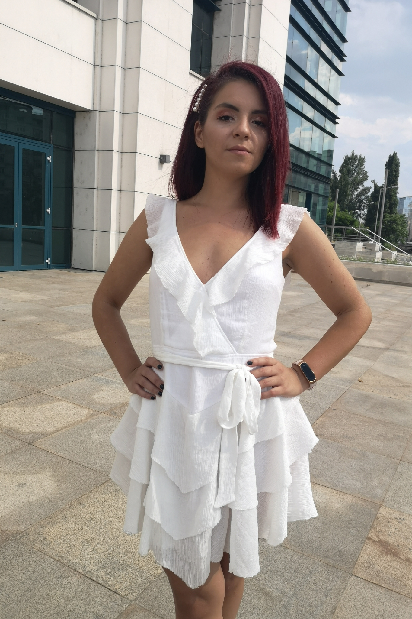 Show Off A Vacation Destination Look In This Handkerchief Dress Pattern ...