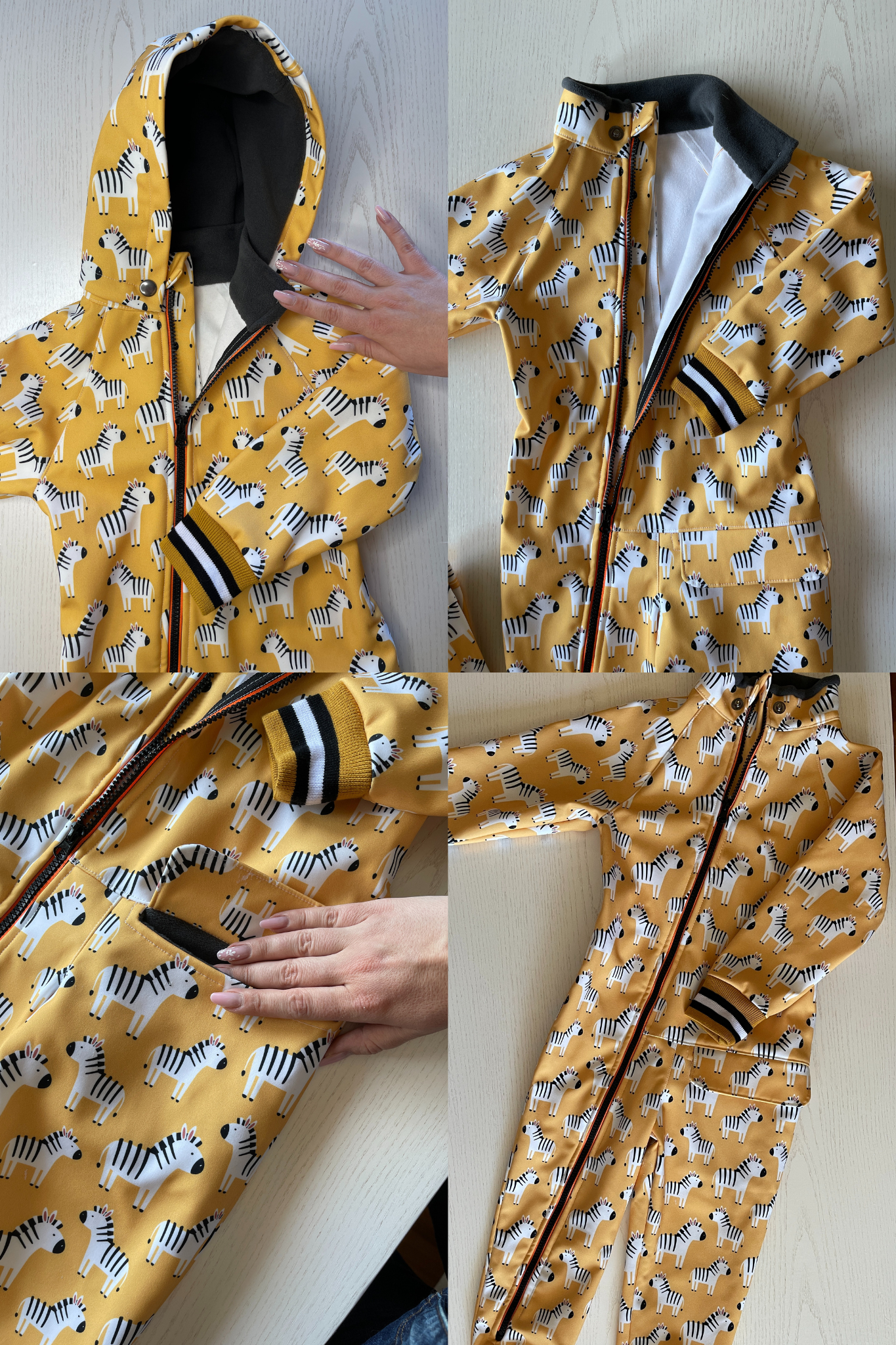 DIY toddler softshell playsuit pattern – GeorgettePatterns