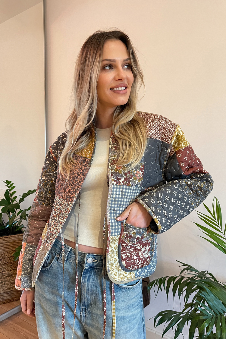 CLOVER Quilted Jacket Pattern – GeorgettePatterns