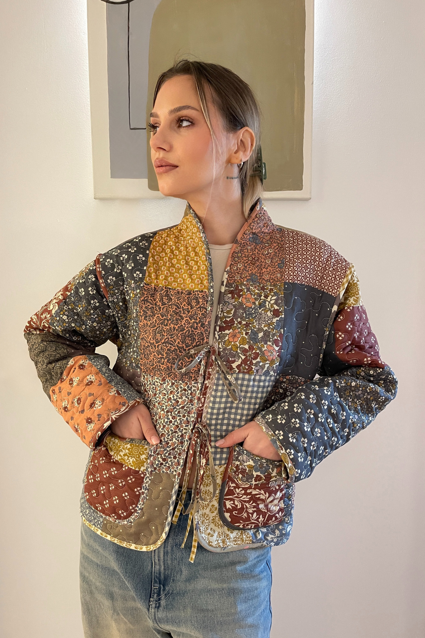 CLOVER Quilted Jacket Pattern – GeorgettePatterns