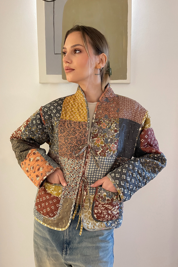 CLOVER Quilted Jacket Pattern – GeorgettePatterns