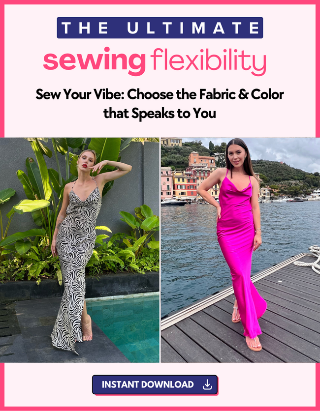 Dresses To Be Seen In - Sew This Cowl Dress Pattern