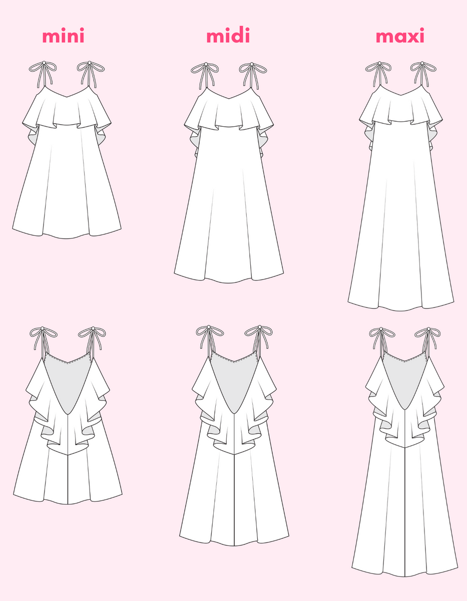 Easy Sundress Pattern - Step out in a style that's as unique as you are.