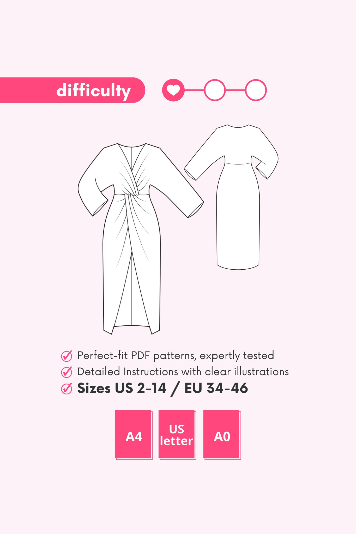 A Formal Dress Pattern That Vows To Wow – GeorgettePatterns