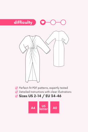 A Formal Dress Pattern That Vows To Wow – GeorgettePatterns