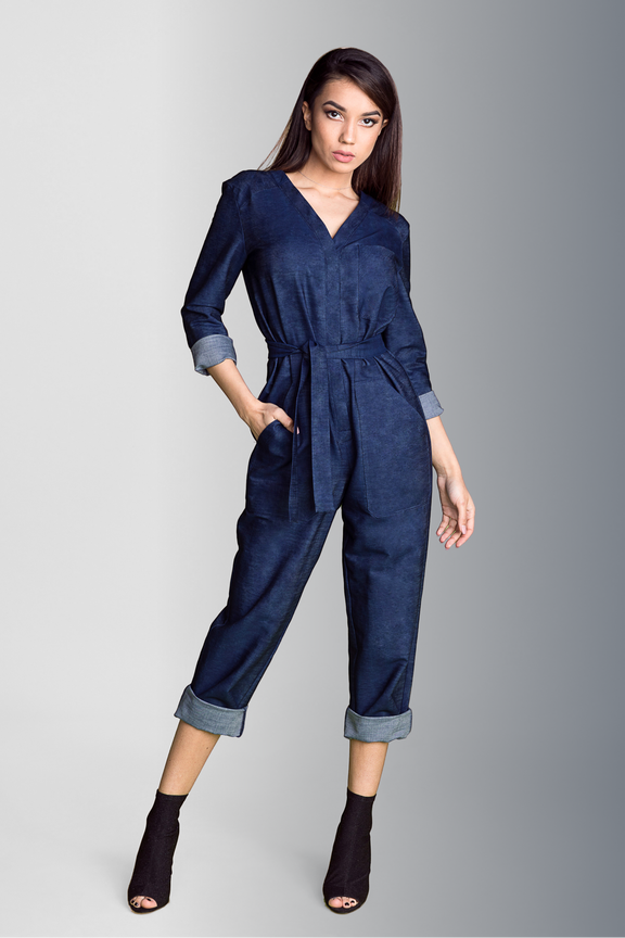You Can Never Go Wrong With A Denim Jumpsuit Sewing Pattern ...