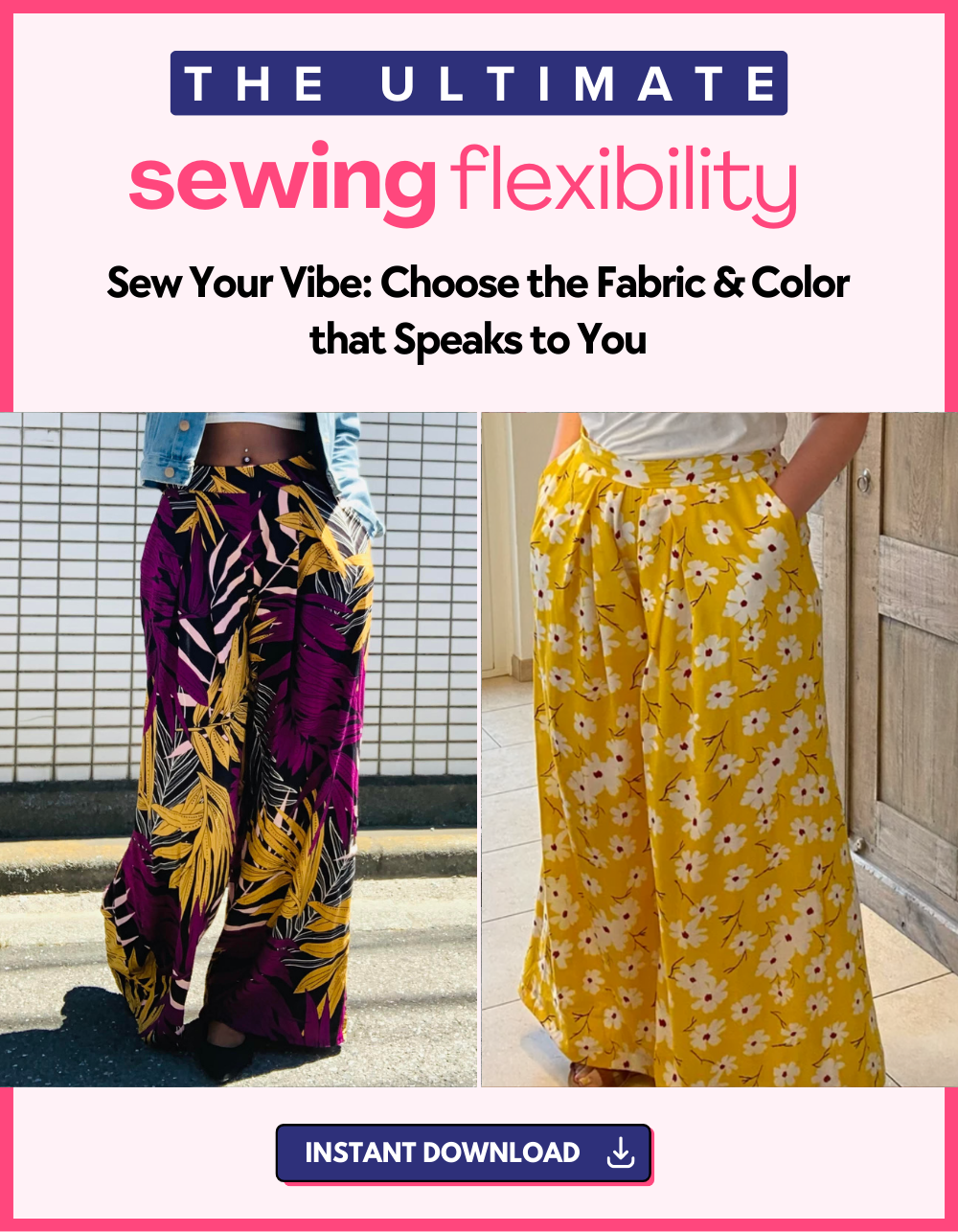 Wide Leg Pants Pattern: Sew a Stand-Out Piece With This Pattern ...