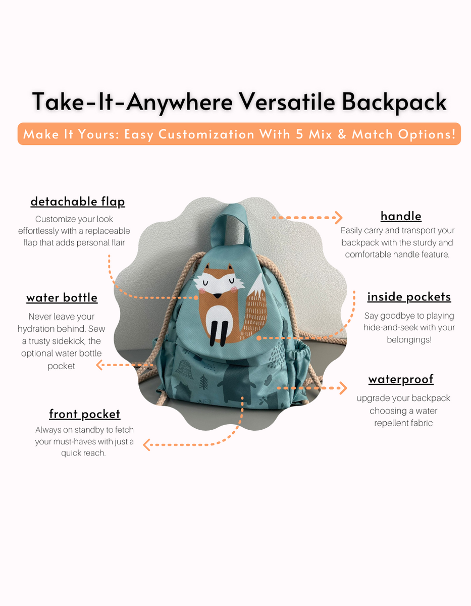 Sewing Made Simple: Versatile Backpack Sewing Pattern With 5 Options