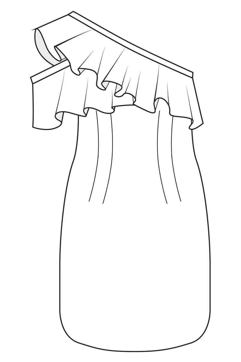 Cool Denim Dress Pattern That Makes Summer Dressing Especially Easy.
