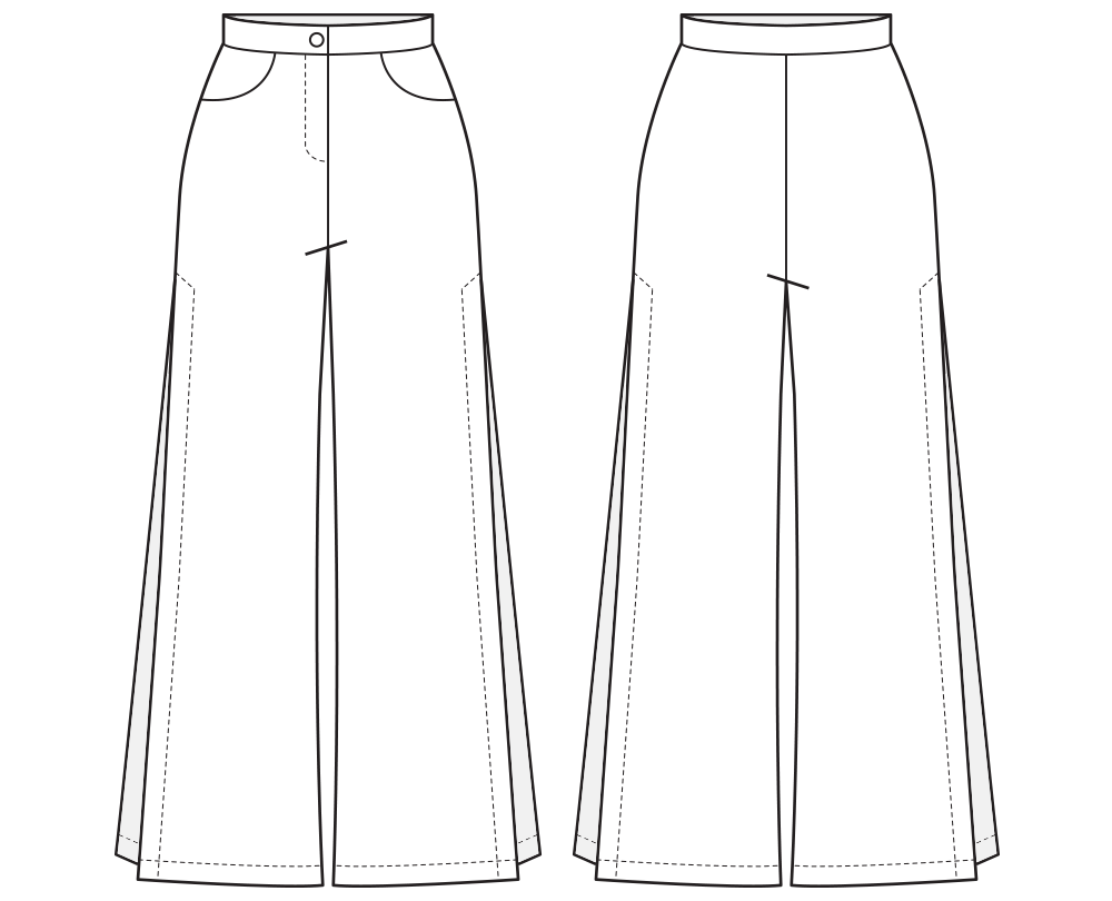 Don’t Miss This Split Leg Pants Pattern