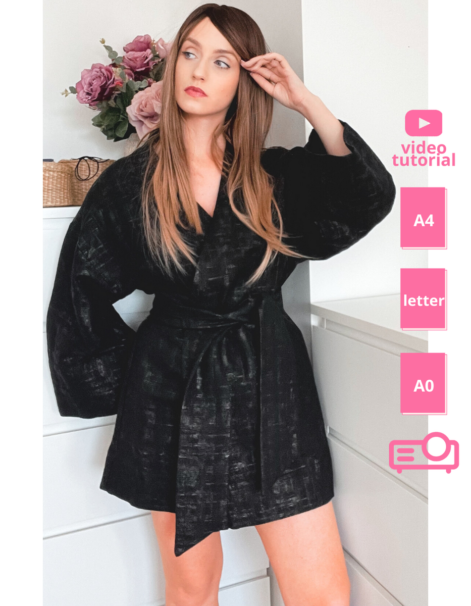 You Need This Kimono Dress Pattern For The Hottest Of Summer Days