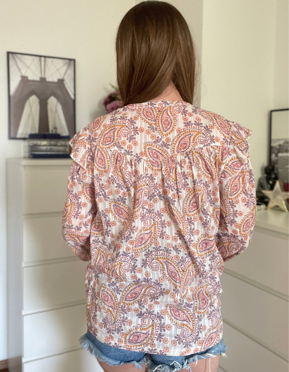 A Weekend-Ready Look With An Oversized Shirt Pattern – GeorgettePatterns